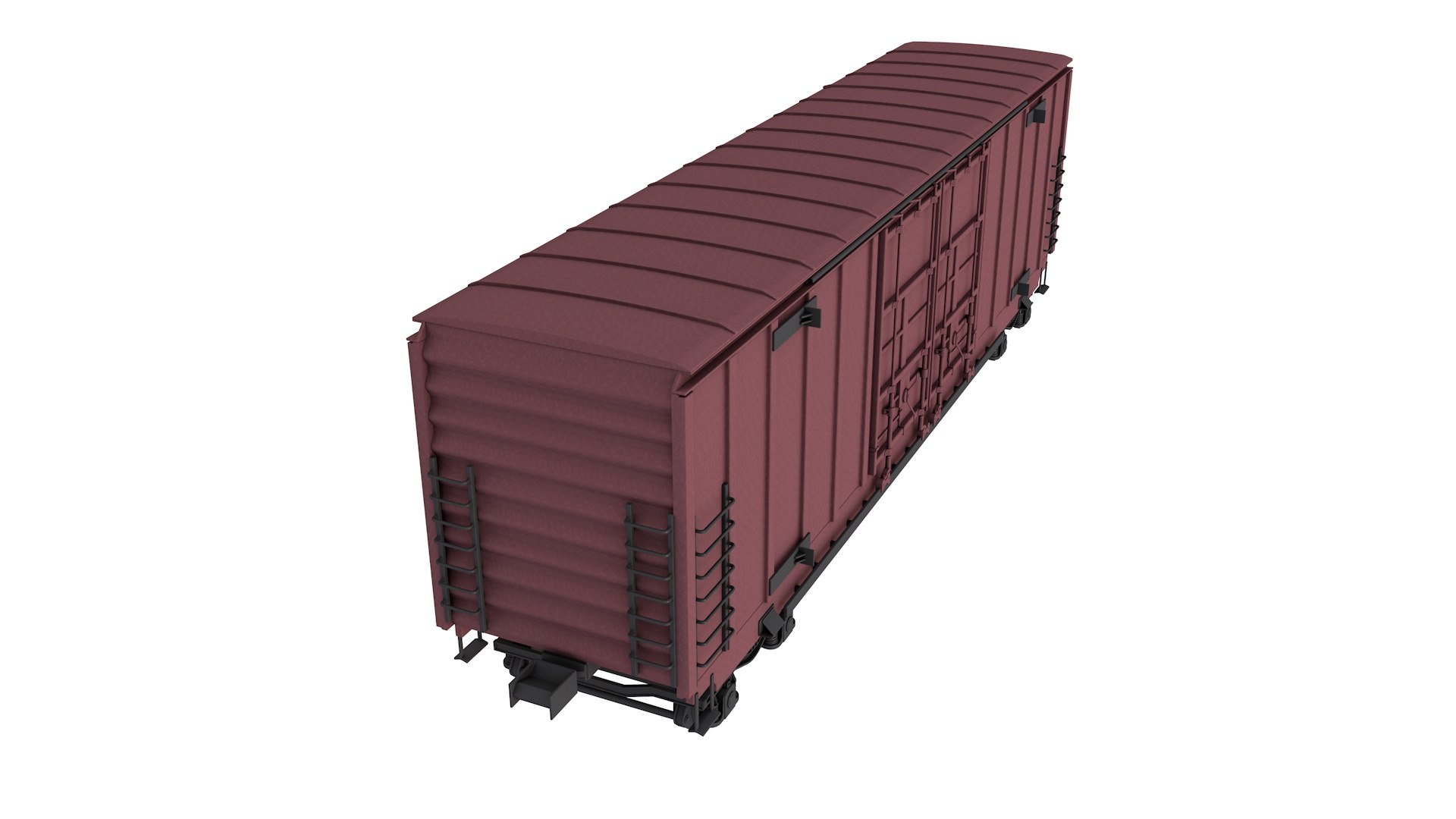 3D Box Car - TurboSquid 1873379
