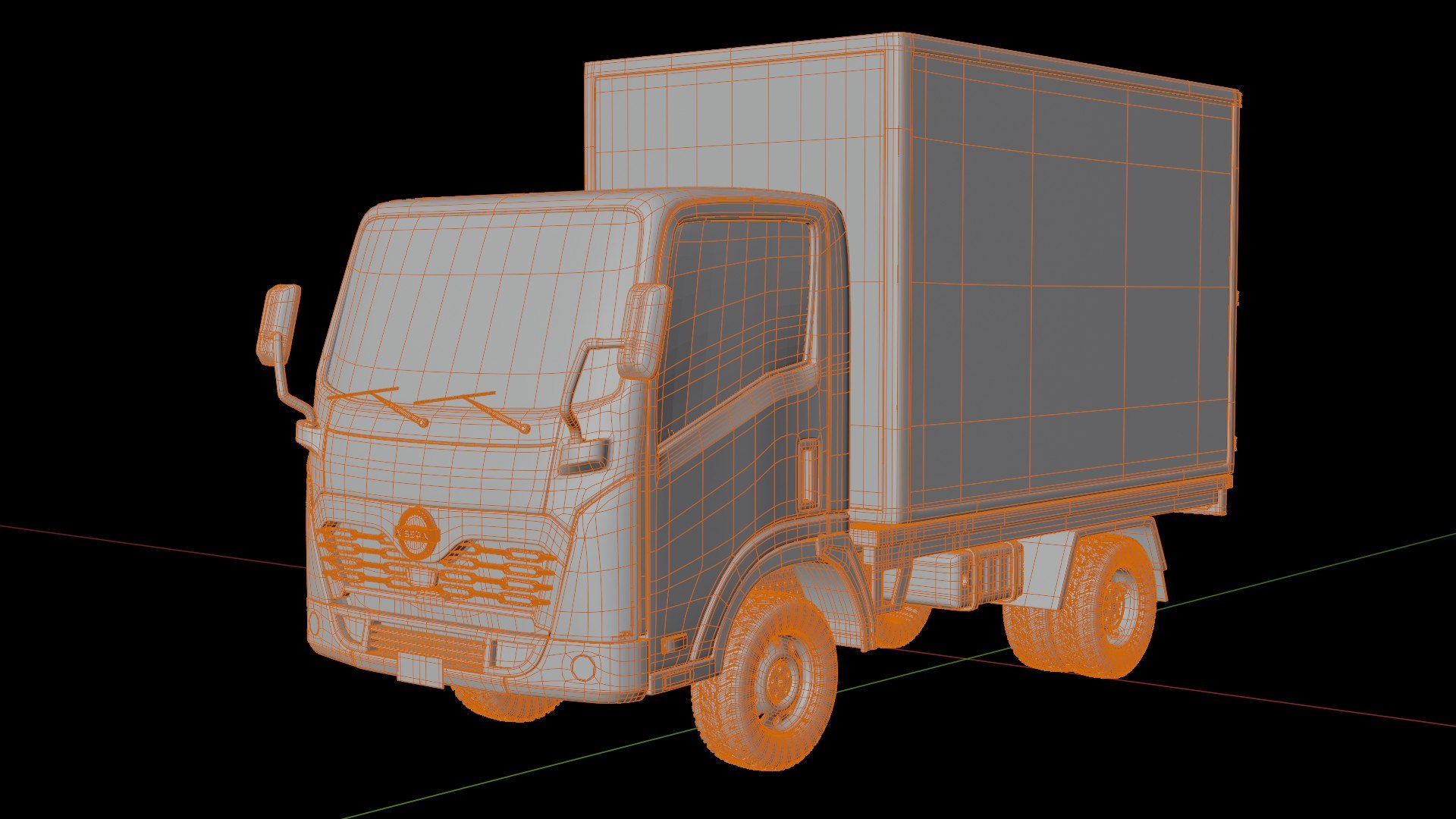 Nissan Atlas Cargo Truck Model - TurboSquid 2499623