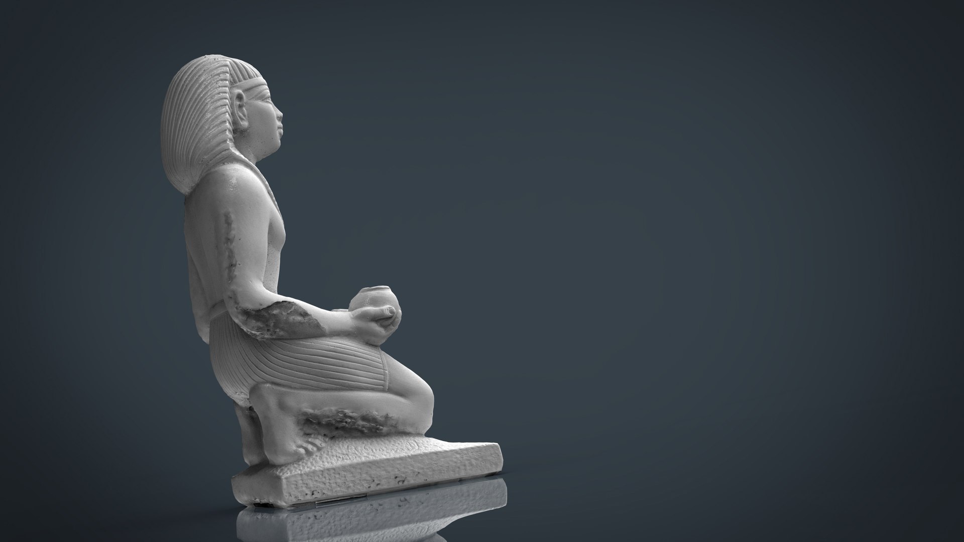 3d Sphinx Model