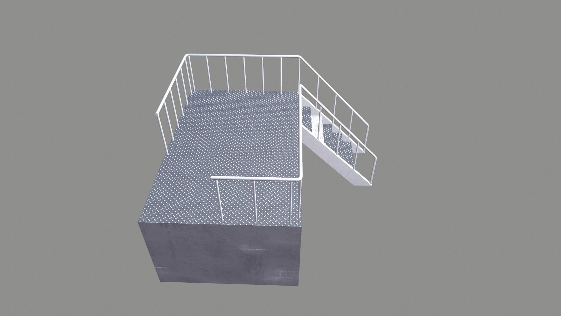 3D Platform Structure - TurboSquid 2321694