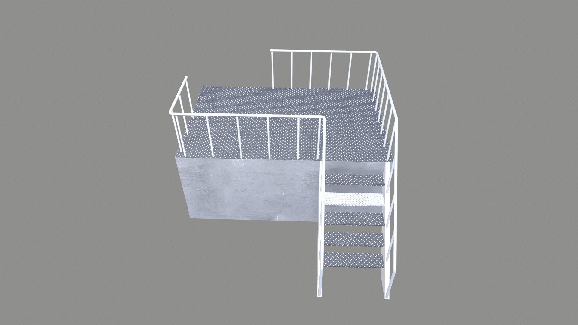 3D Platform Structure - TurboSquid 2321694