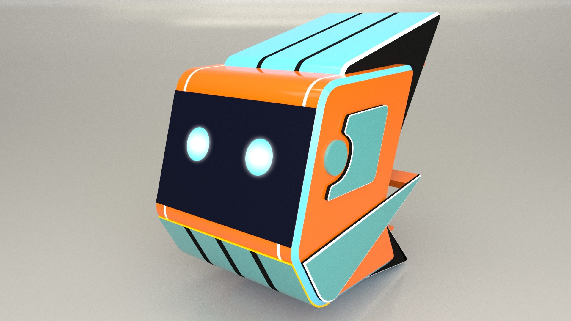 Game Character Robot Head 3D Model - TurboSquid 1792053