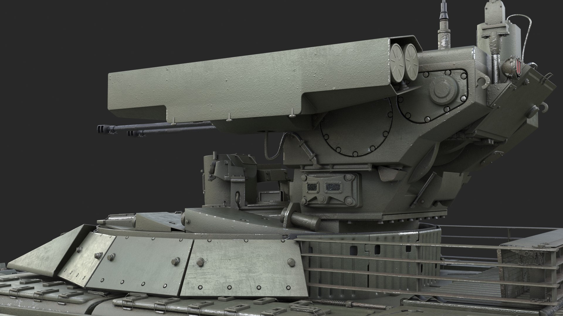 3D Tank Terminator BMP 72 Green model - TurboSquid 2046979