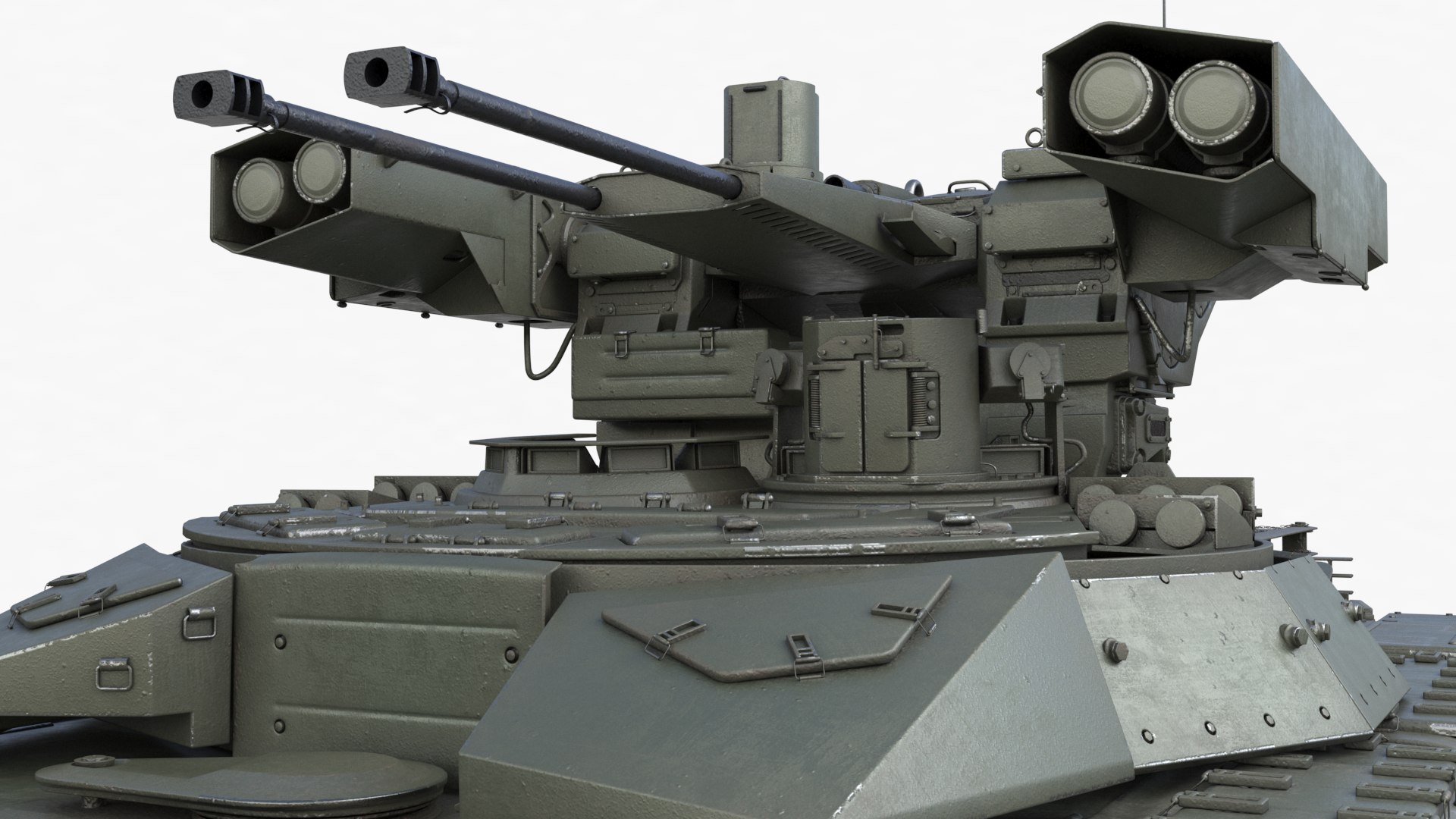 3D Tank Terminator BMP 72 Green Model - TurboSquid 2046979