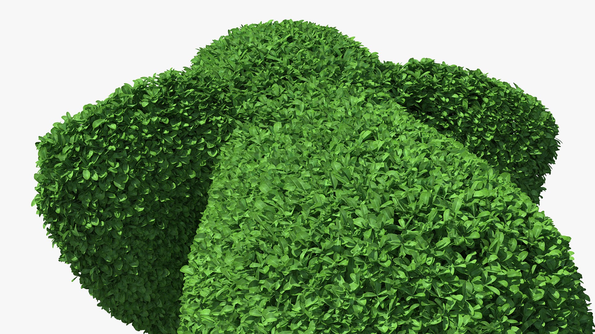 Topiary garden sculptures 3D model - TurboSquid 1589710