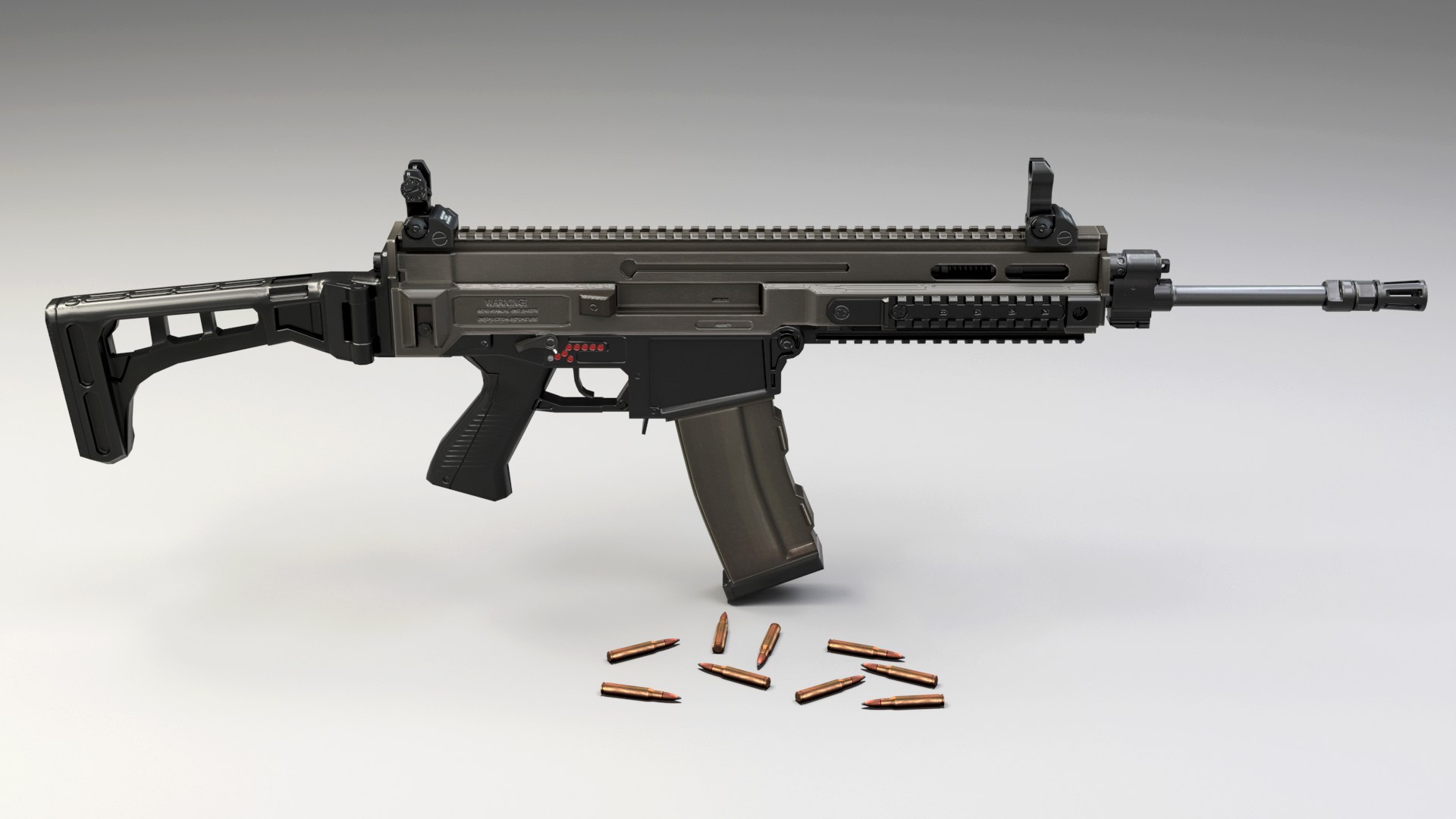 Cz 805 bren 3D model - TurboSquid 1370948