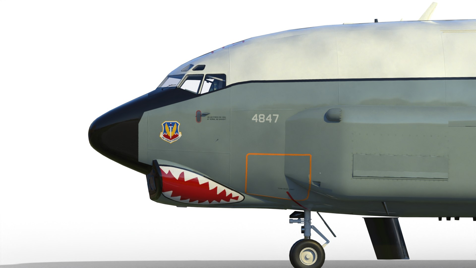 Boeing RC-135 U Combat Sent 3D - TurboSquid 2186055