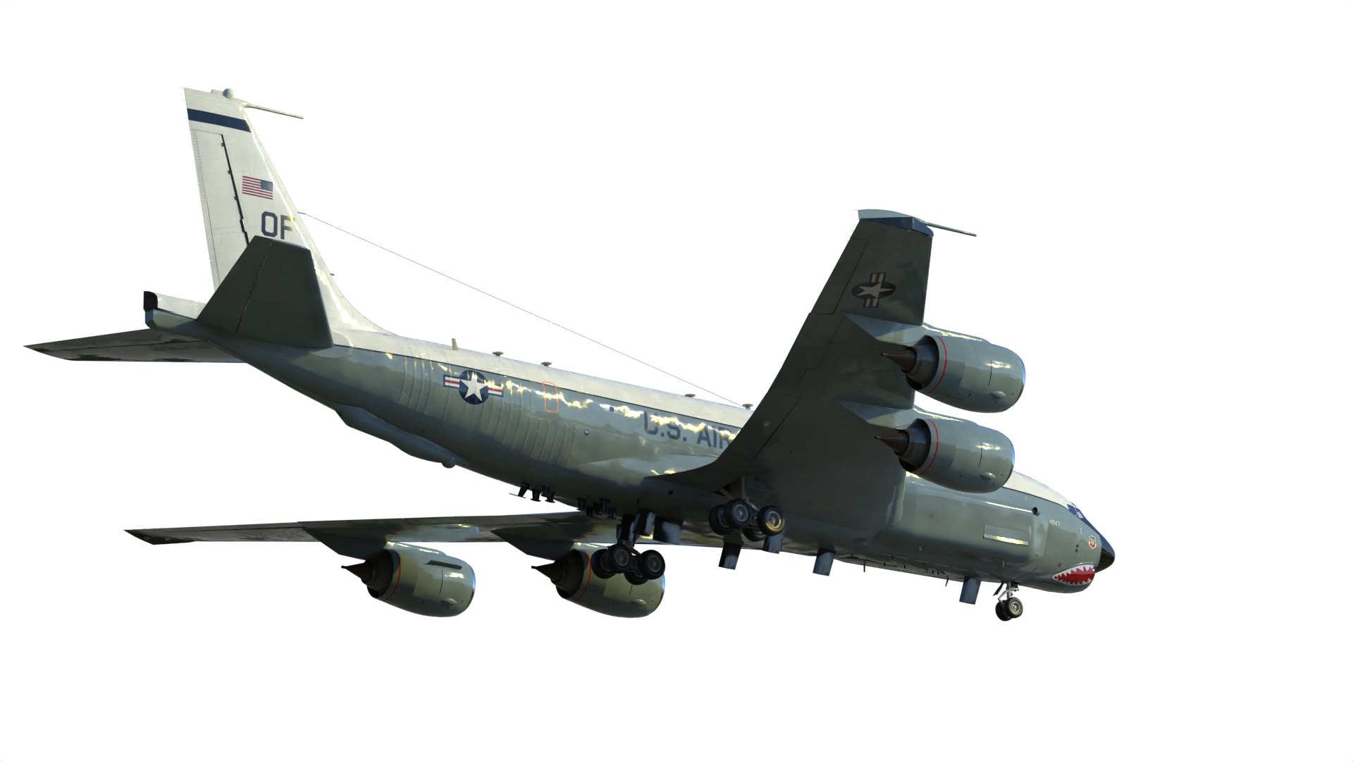 Boeing RC-135 U Combat Sent 3D - TurboSquid 2186055