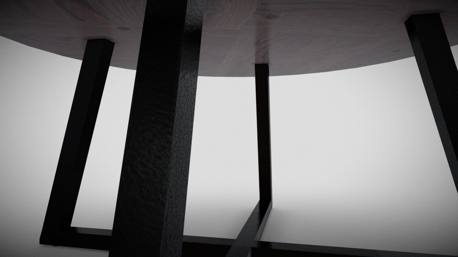 Round Table 3D Model - TurboSquid 2391140