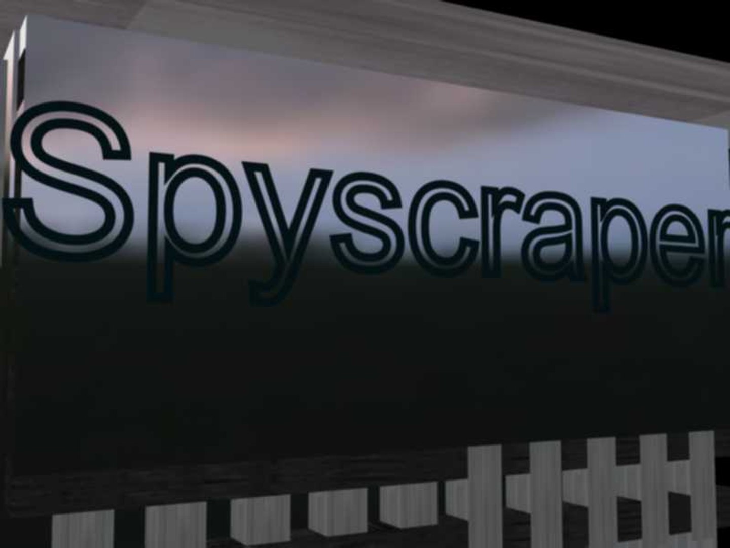 3d model skyscraper scraper building