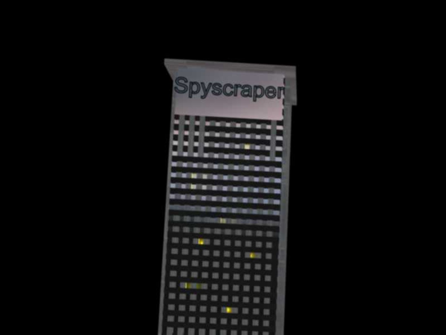 3d model skyscraper scraper building