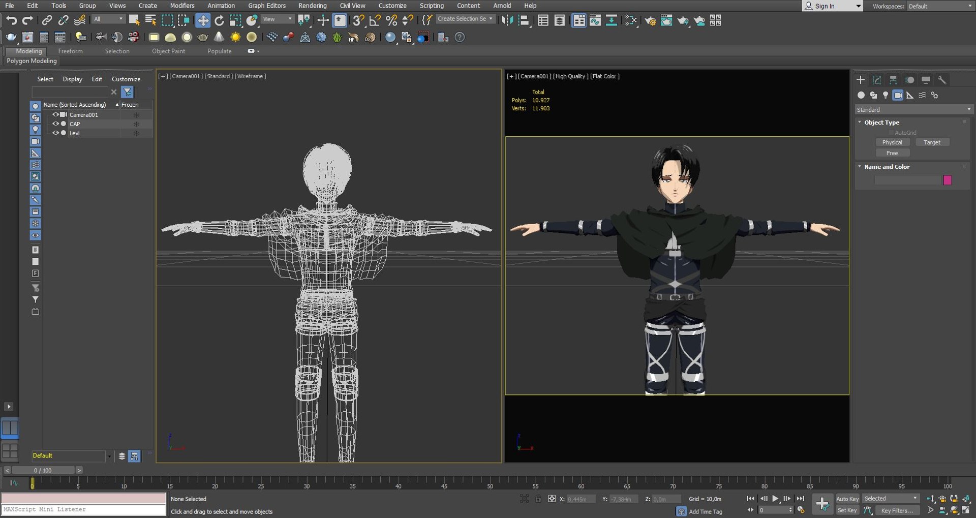 3D Levi Vr Chat - TurboSquid 1686585