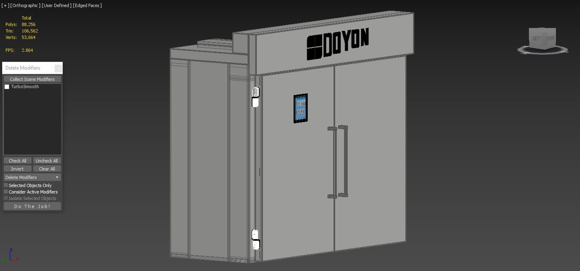 Doyon KDPR31 Knockdown Retarder Proofer Cabinet Model - TurboSquid 2309012