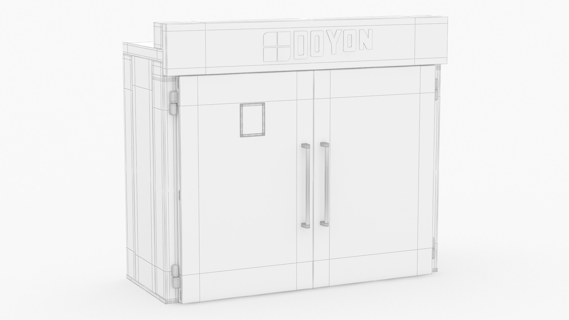 Doyon KDPR31 Knockdown Retarder Proofer Cabinet Model - TurboSquid 2309012