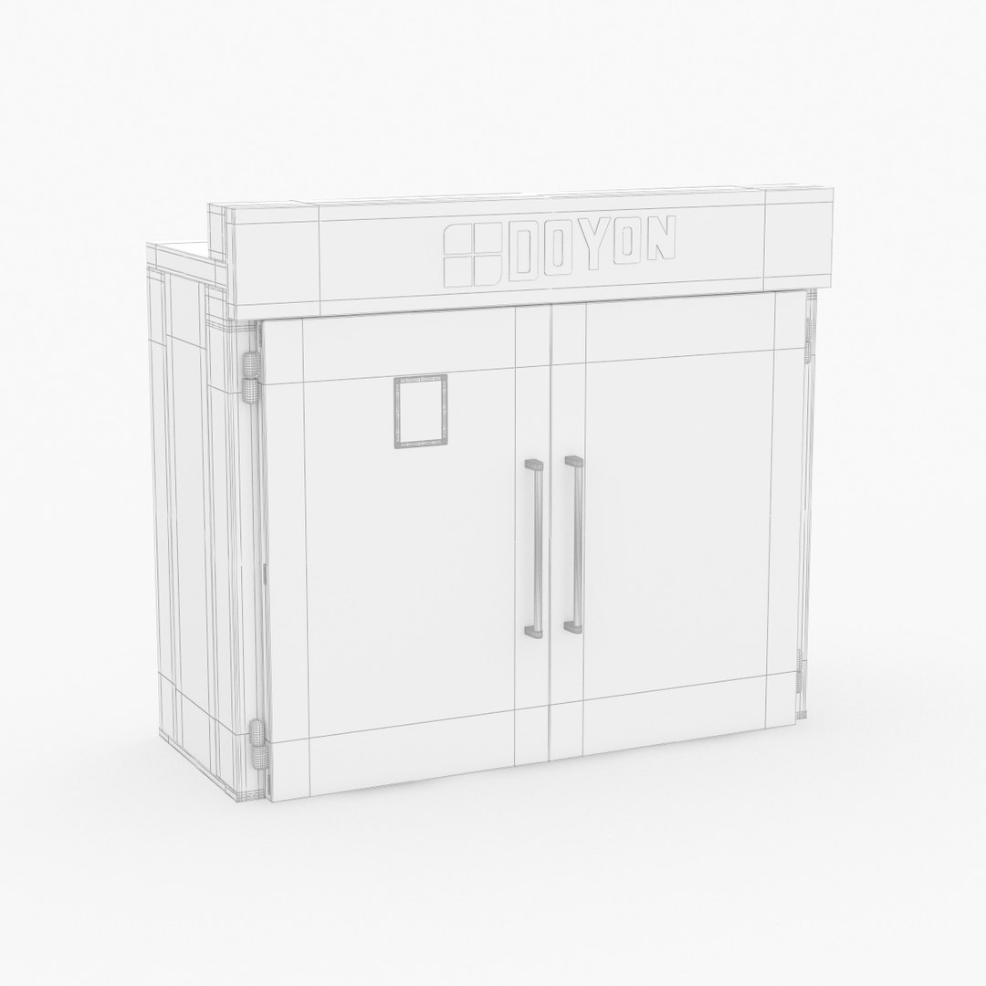 Doyon KDPR31 Knockdown Retarder Proofer Cabinet Model - TurboSquid 2309012