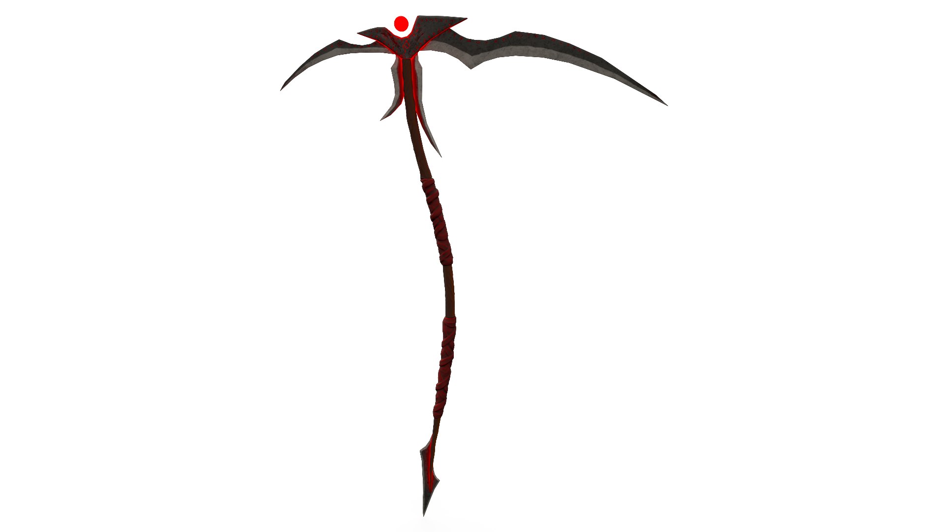 3D model Slim Stylized Scythe - TurboSquid 1969237
