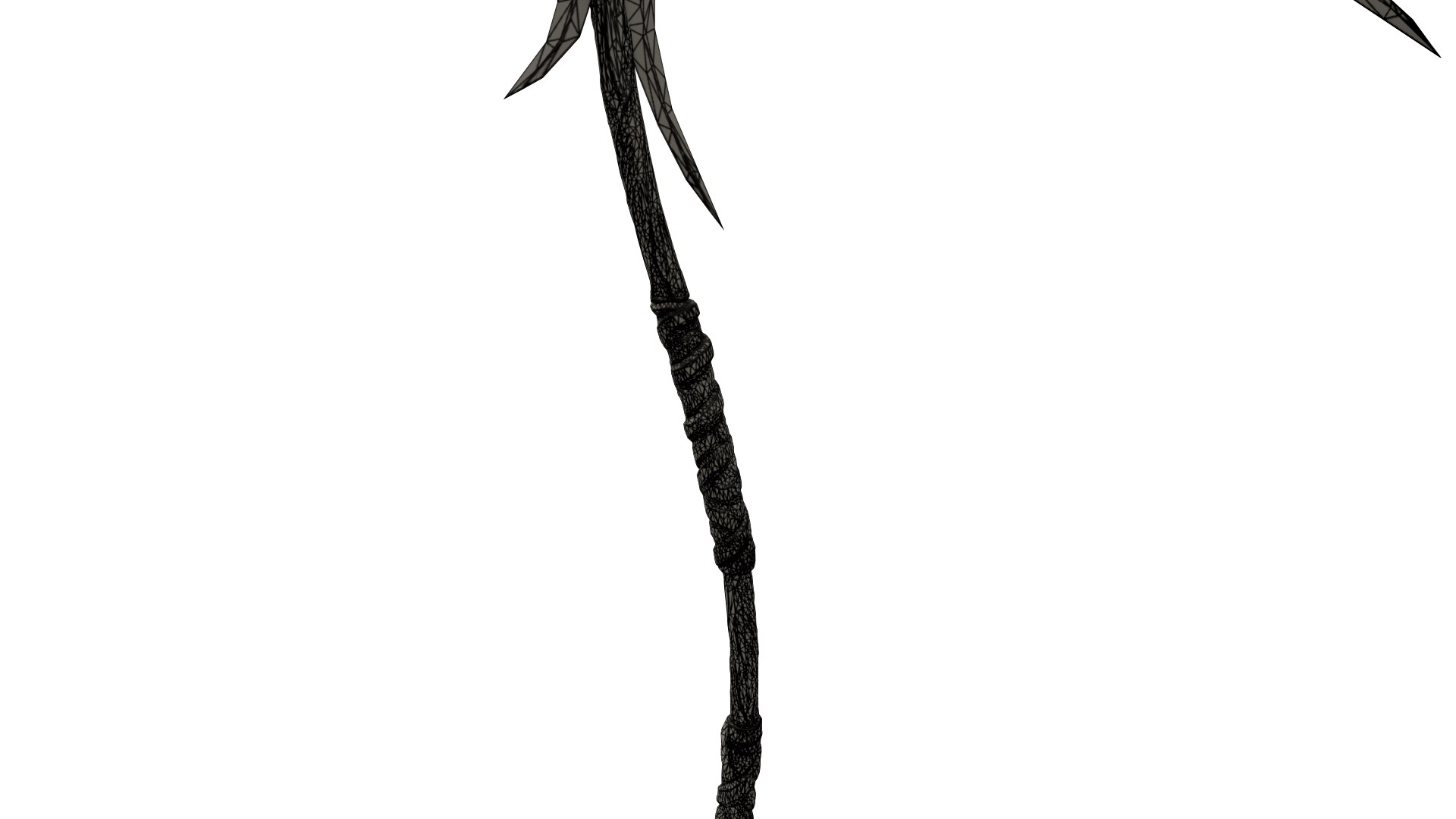 3D model Slim Stylized Scythe - TurboSquid 1969237