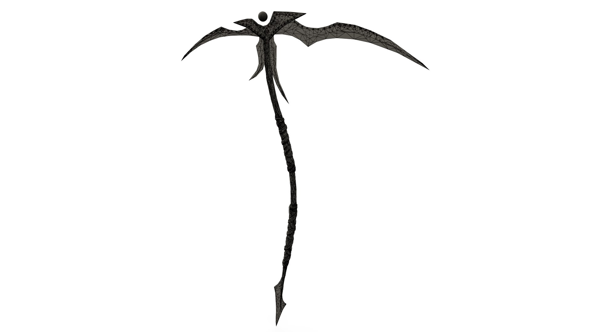 3D model Slim Stylized Scythe - TurboSquid 1969237