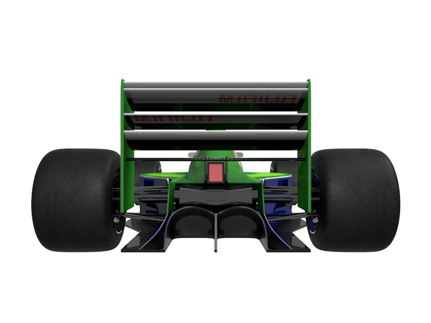f1 car 3d dxf