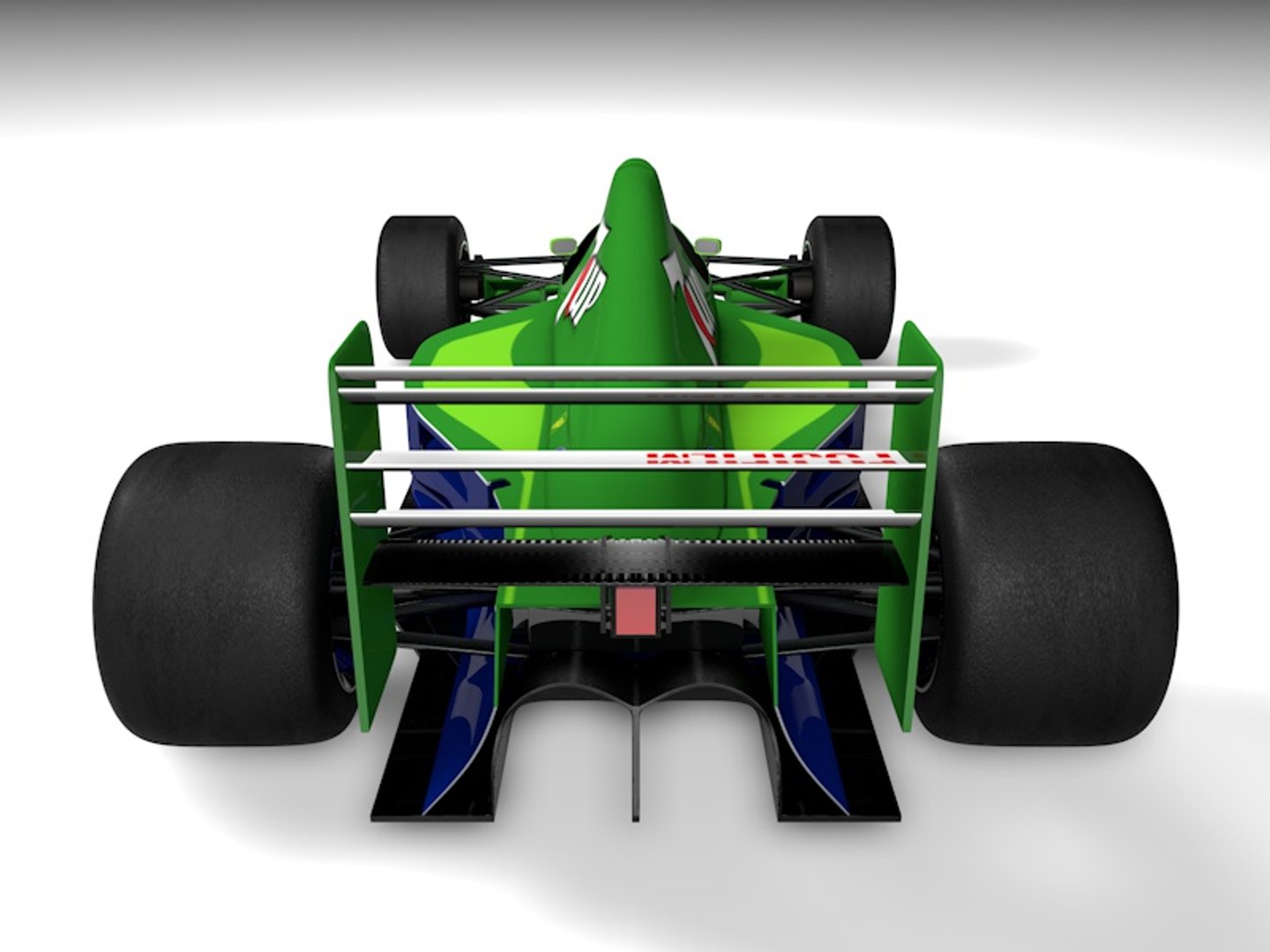 f1 car 3d dxf