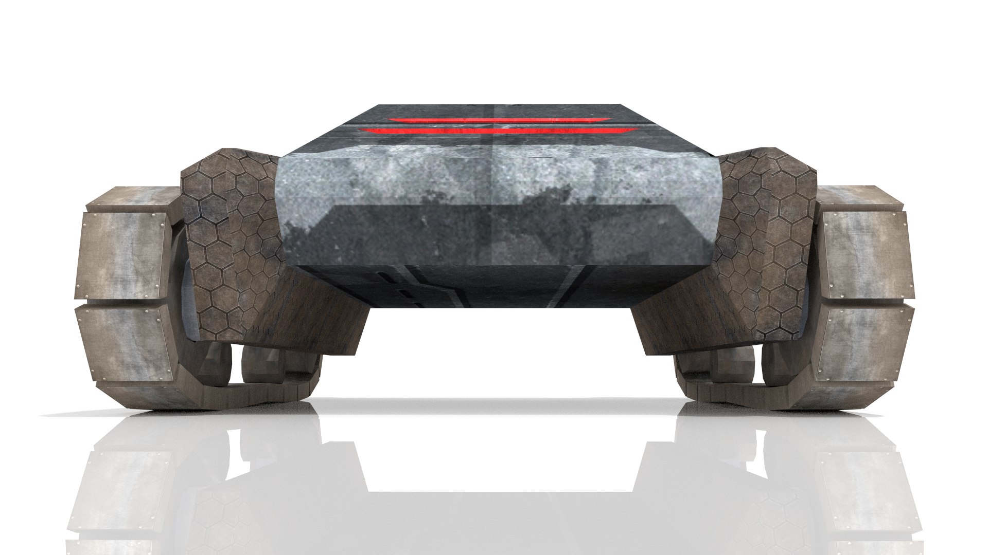 Vehicle Track 3d Model