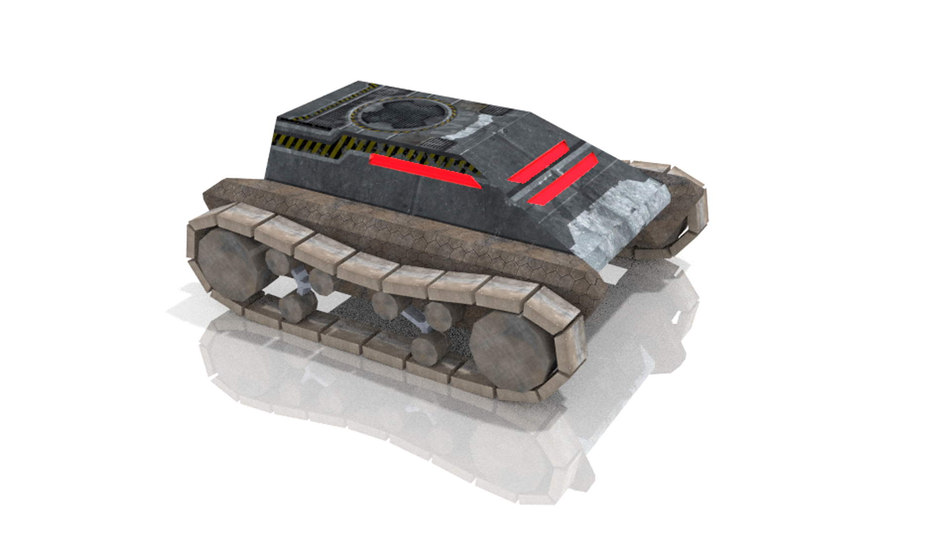 Vehicle Track 3d Model