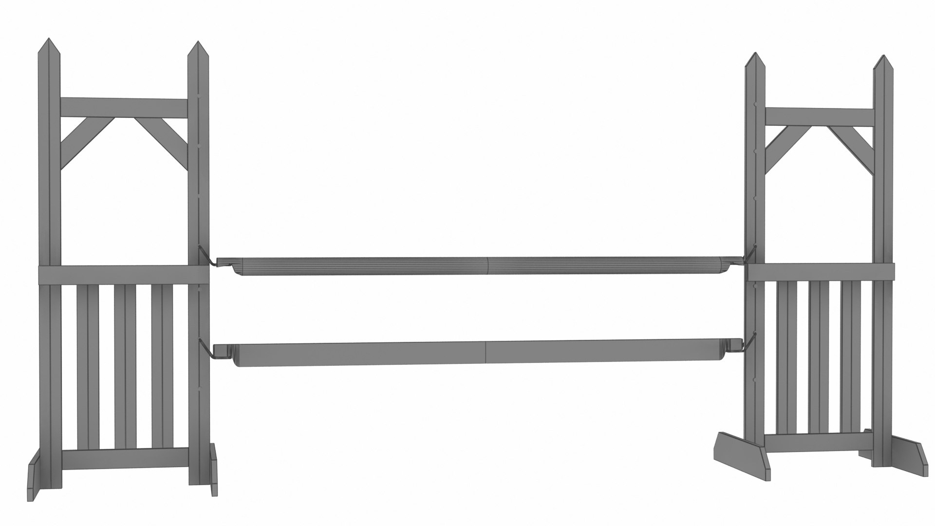 3D Horse Riding Arena Jumping Stand 5 - TurboSquid 2145934