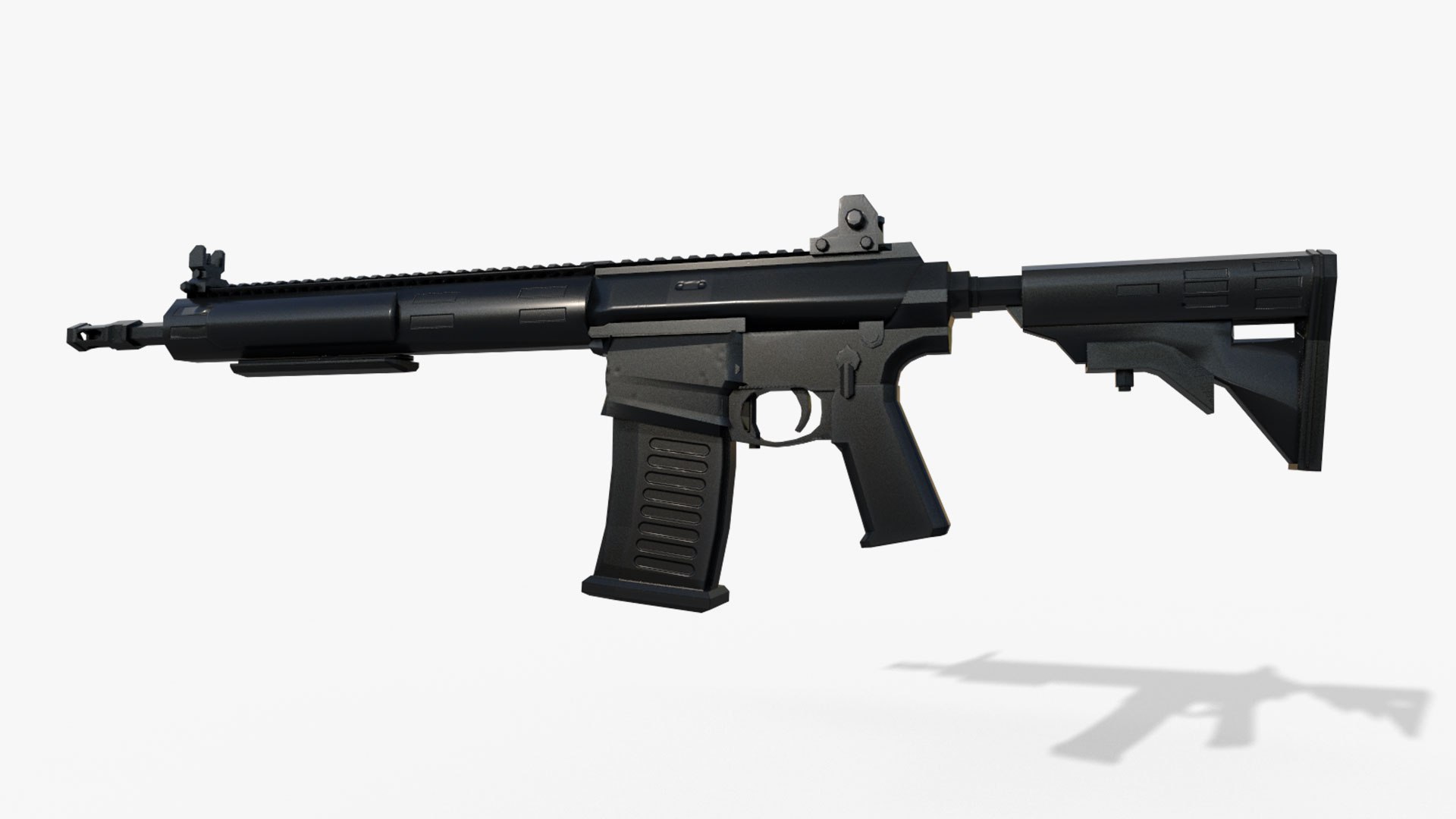 3D Troy Par Rifle Gun - TurboSquid 2028460