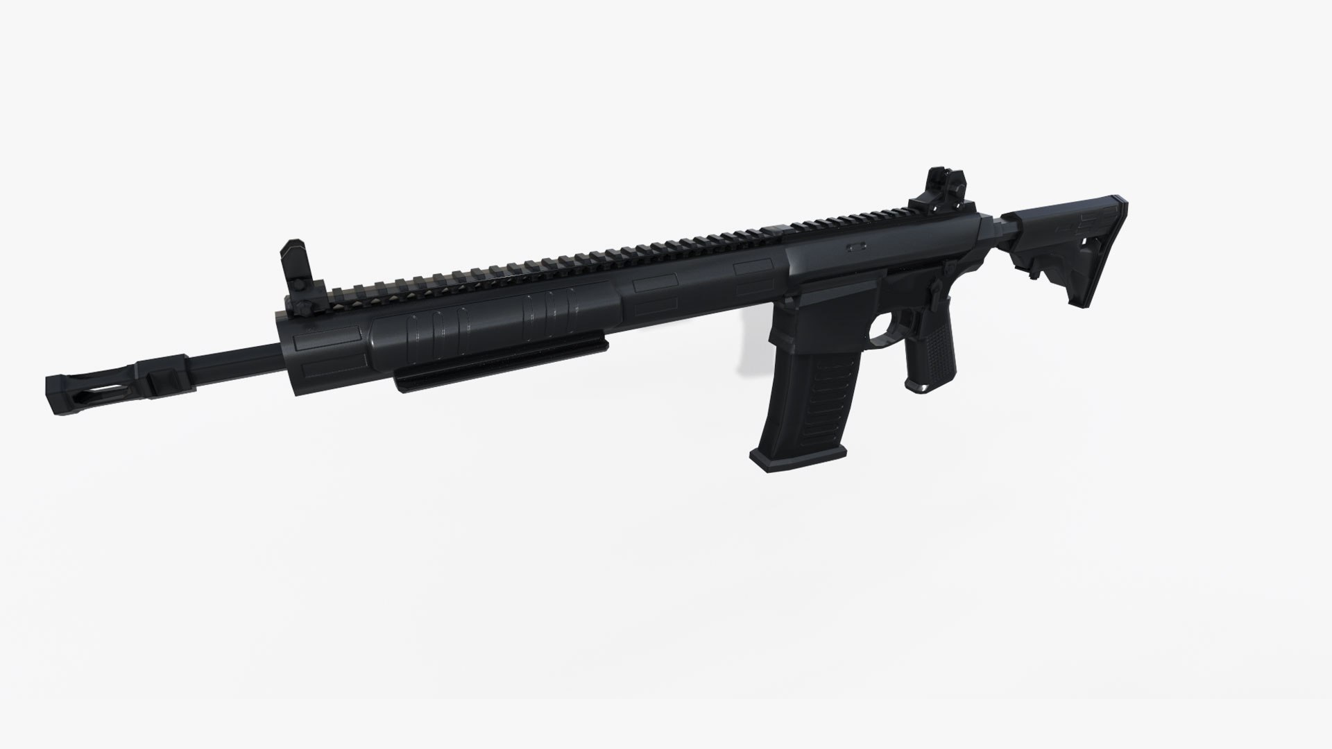 3D Troy Par Rifle Gun - TurboSquid 2028460