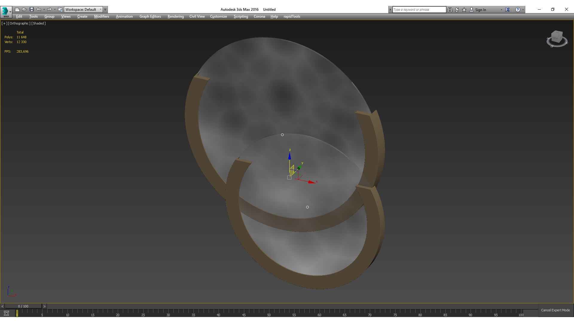 Mydriaz - Entrelacs Wall lamp model - TurboSquid 2170594