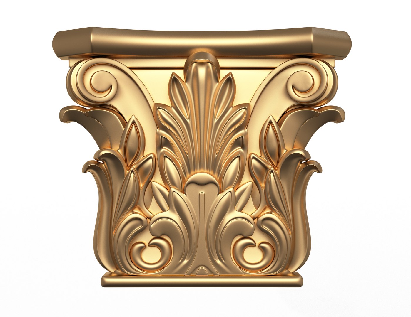 Antique Ionic Capital 02 3D Model - TurboSquid 1731174