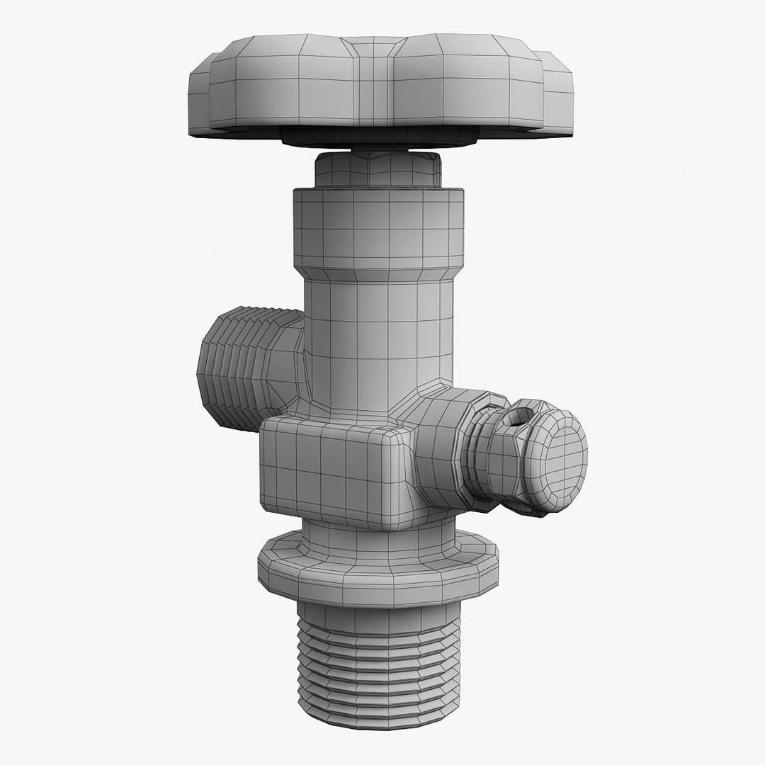 Valve Gas 3d Max