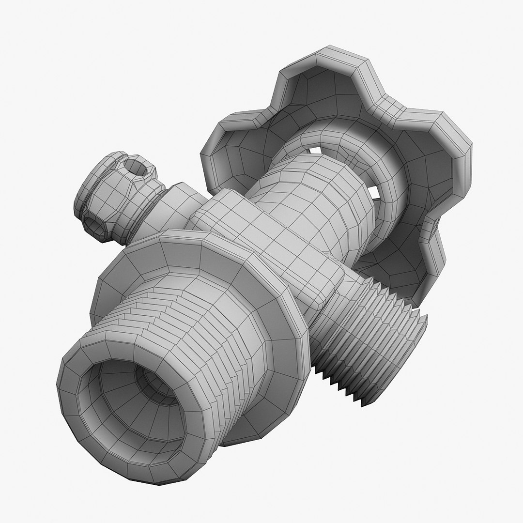 Valve Gas 3d Max