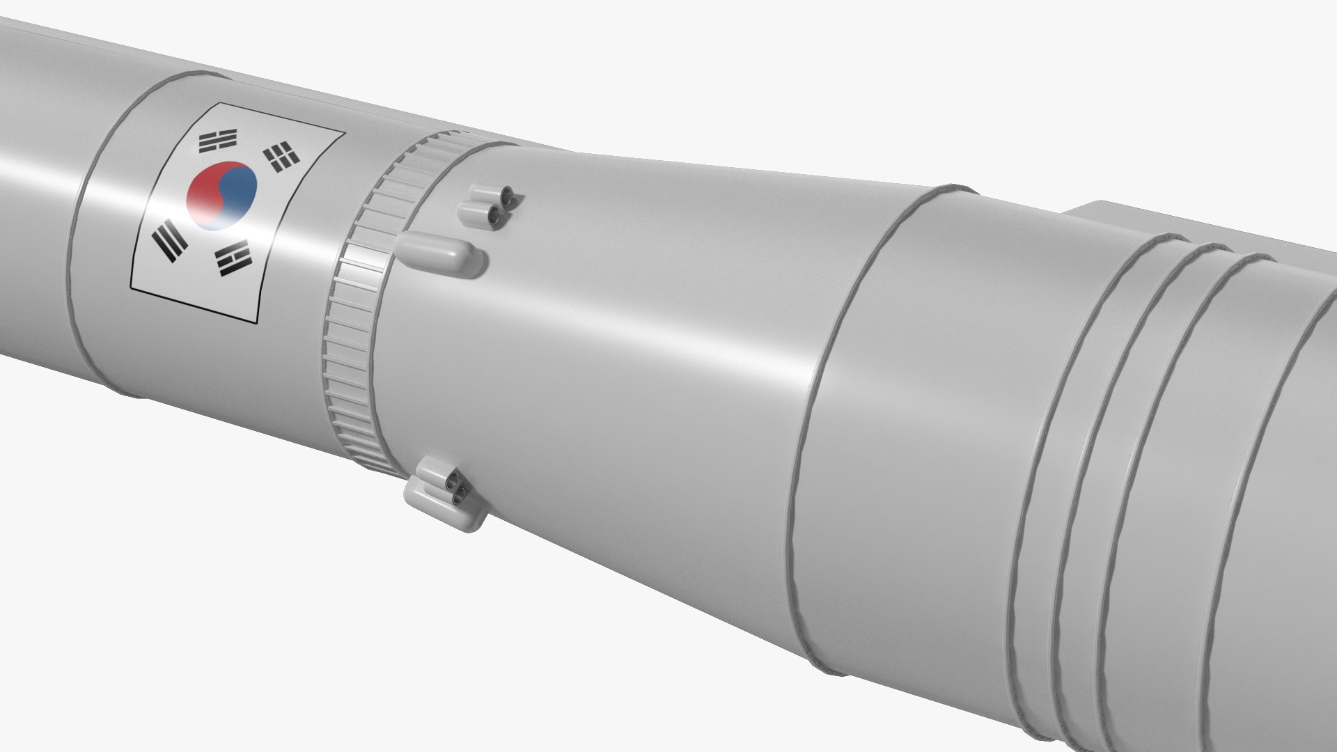 South korean rocket kslv 3D - TurboSquid 1591536