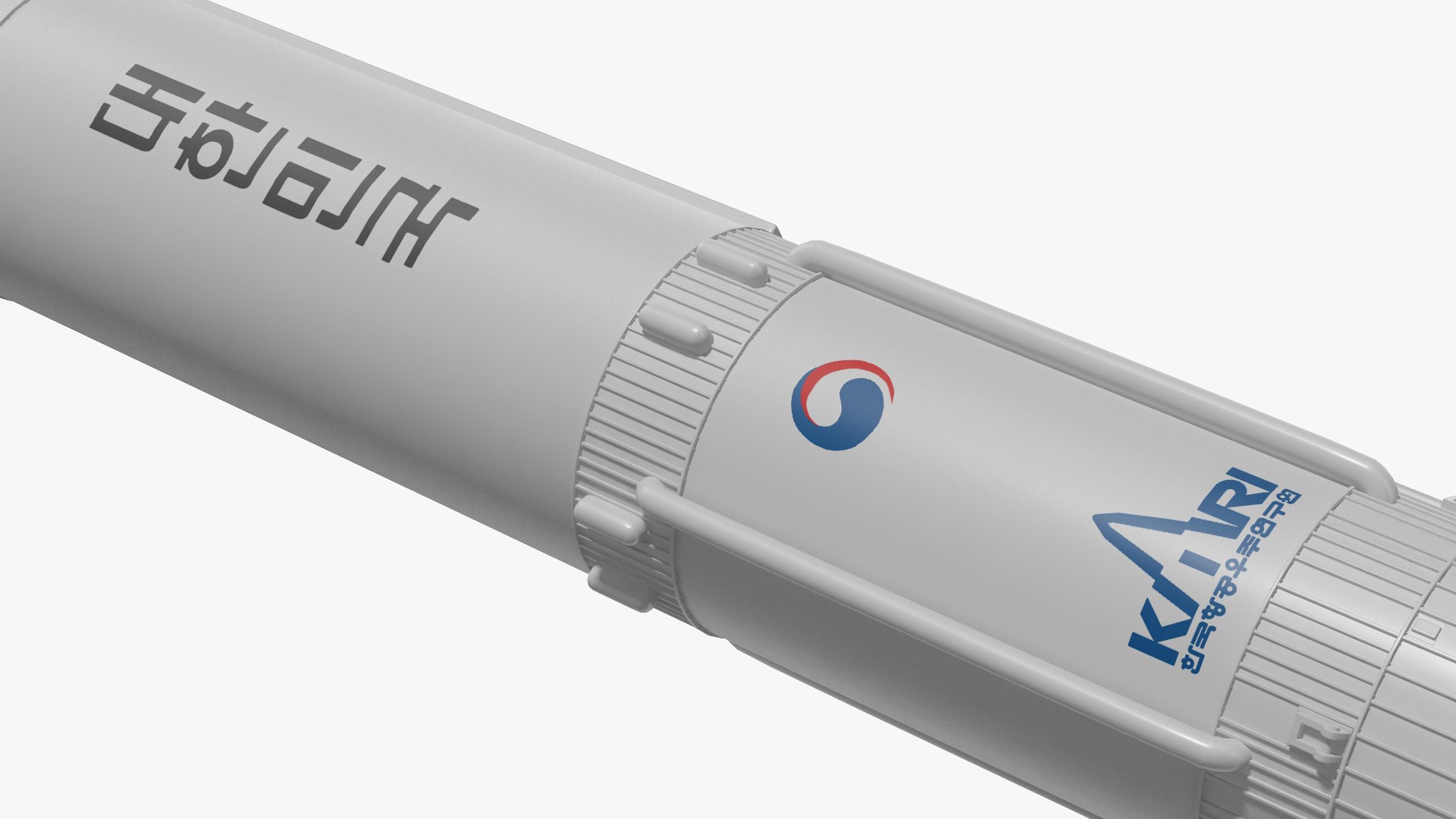 South korean rocket kslv 3D - TurboSquid 1591536