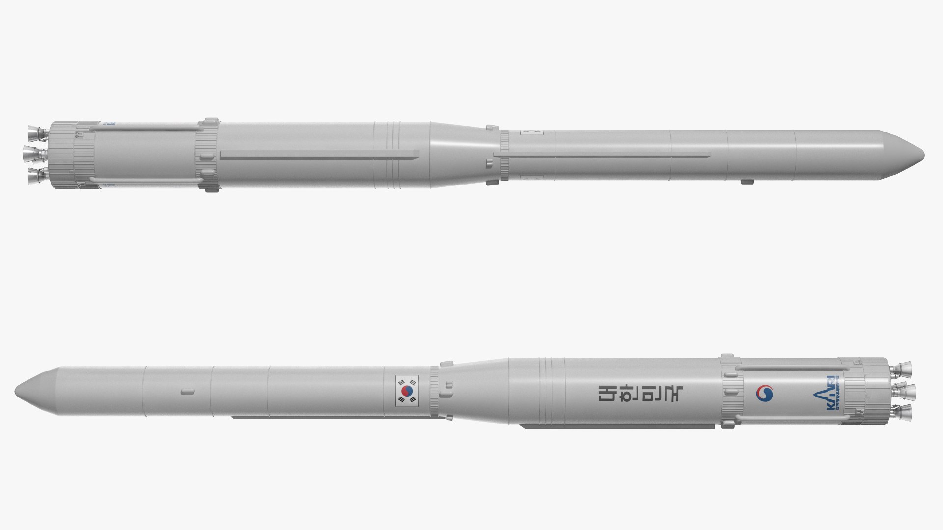 South Korean Rocket Kslv 3D - TurboSquid 1591536