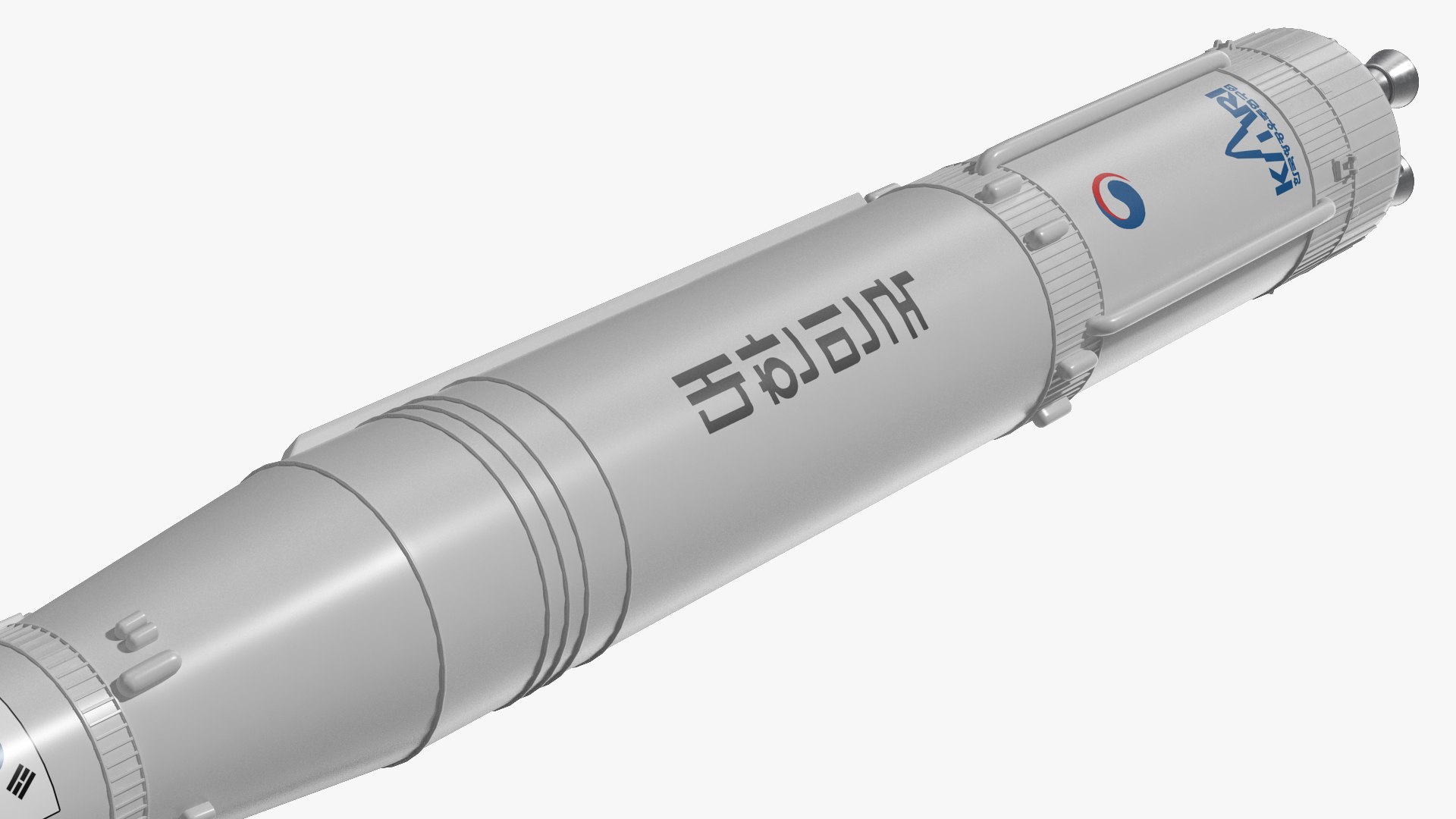 South korean rocket kslv 3D - TurboSquid 1591536
