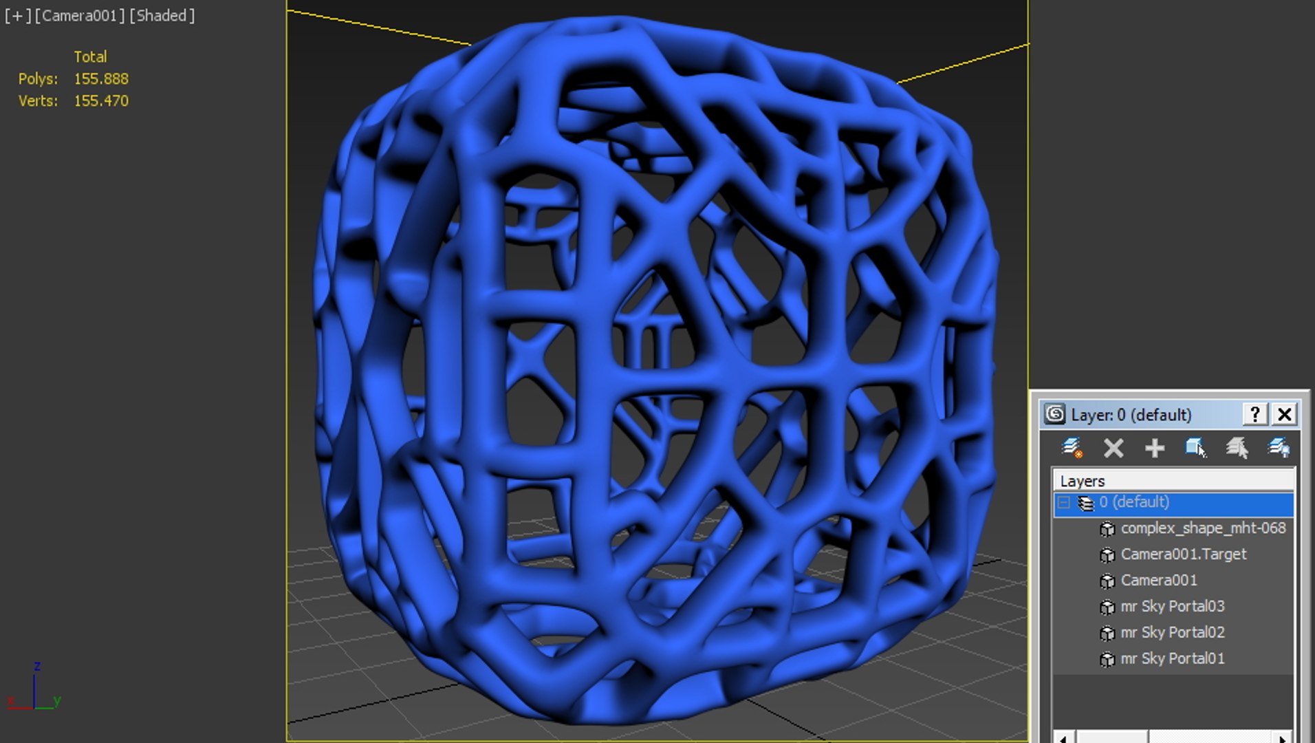 3d complex shape model