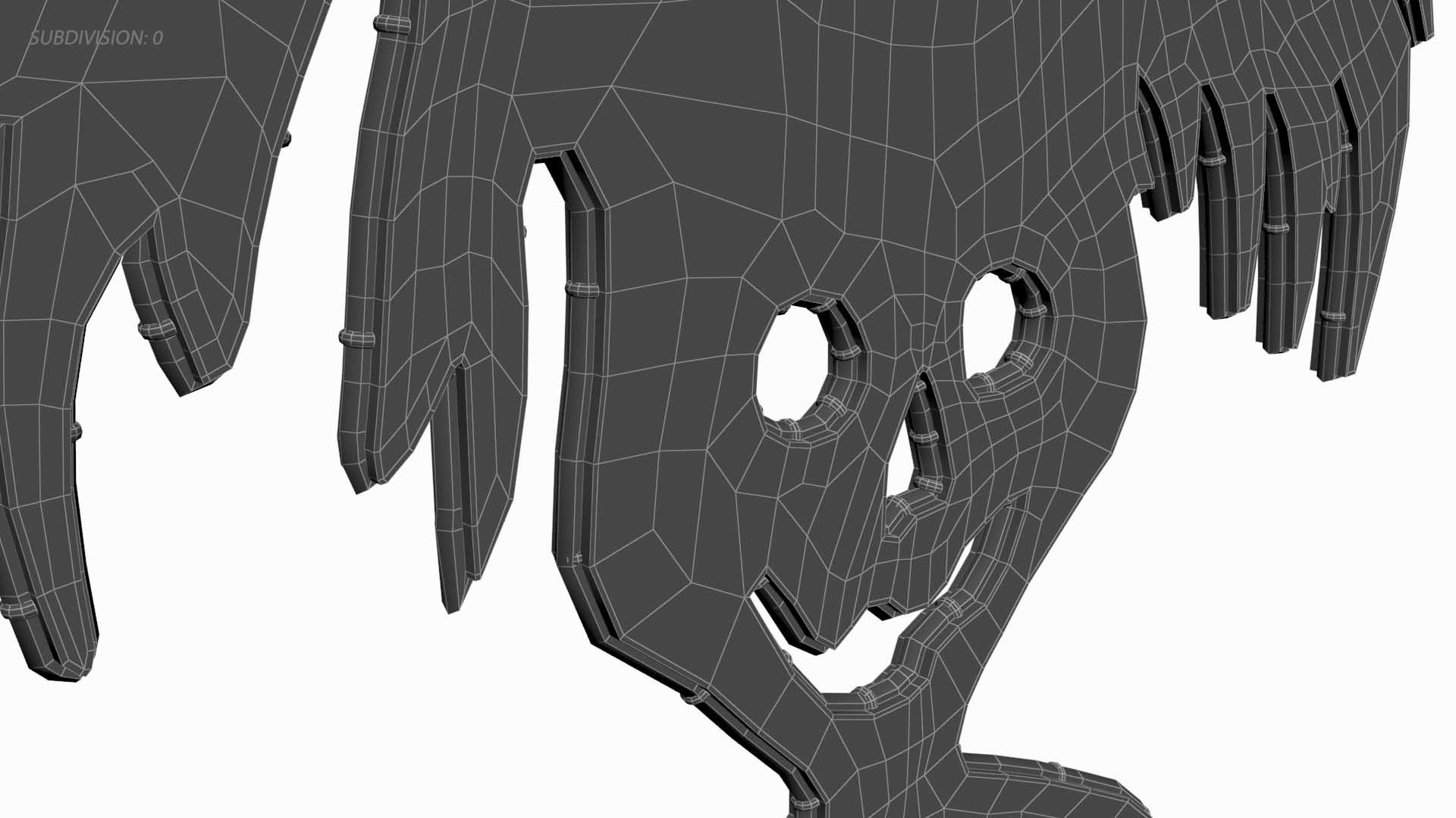 3D Silhouette Scare 1 - TurboSquid 2131435