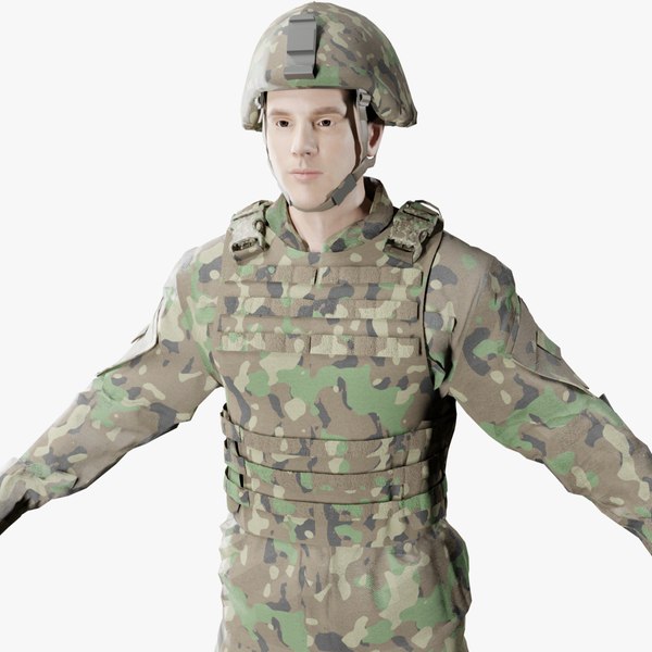 Us soldier ACU Modelo 3D - TurboSquid 1962320