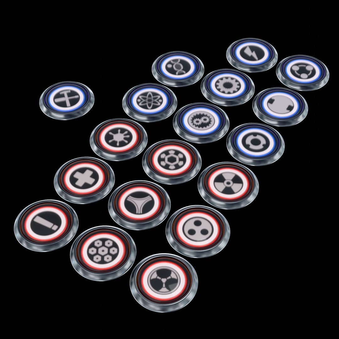 3D Buttons Model - TurboSquid 2284666