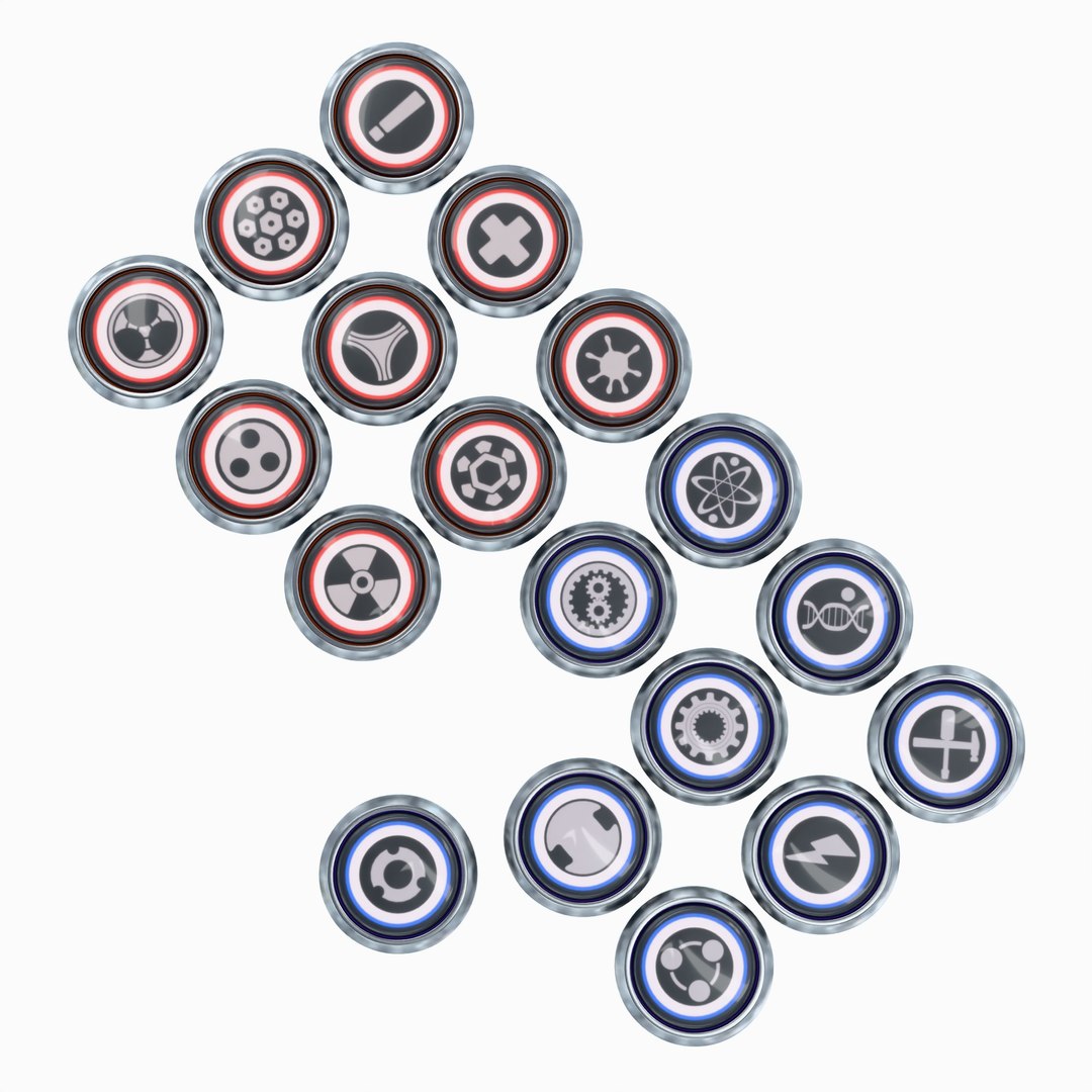 3D Buttons Model - TurboSquid 2284666