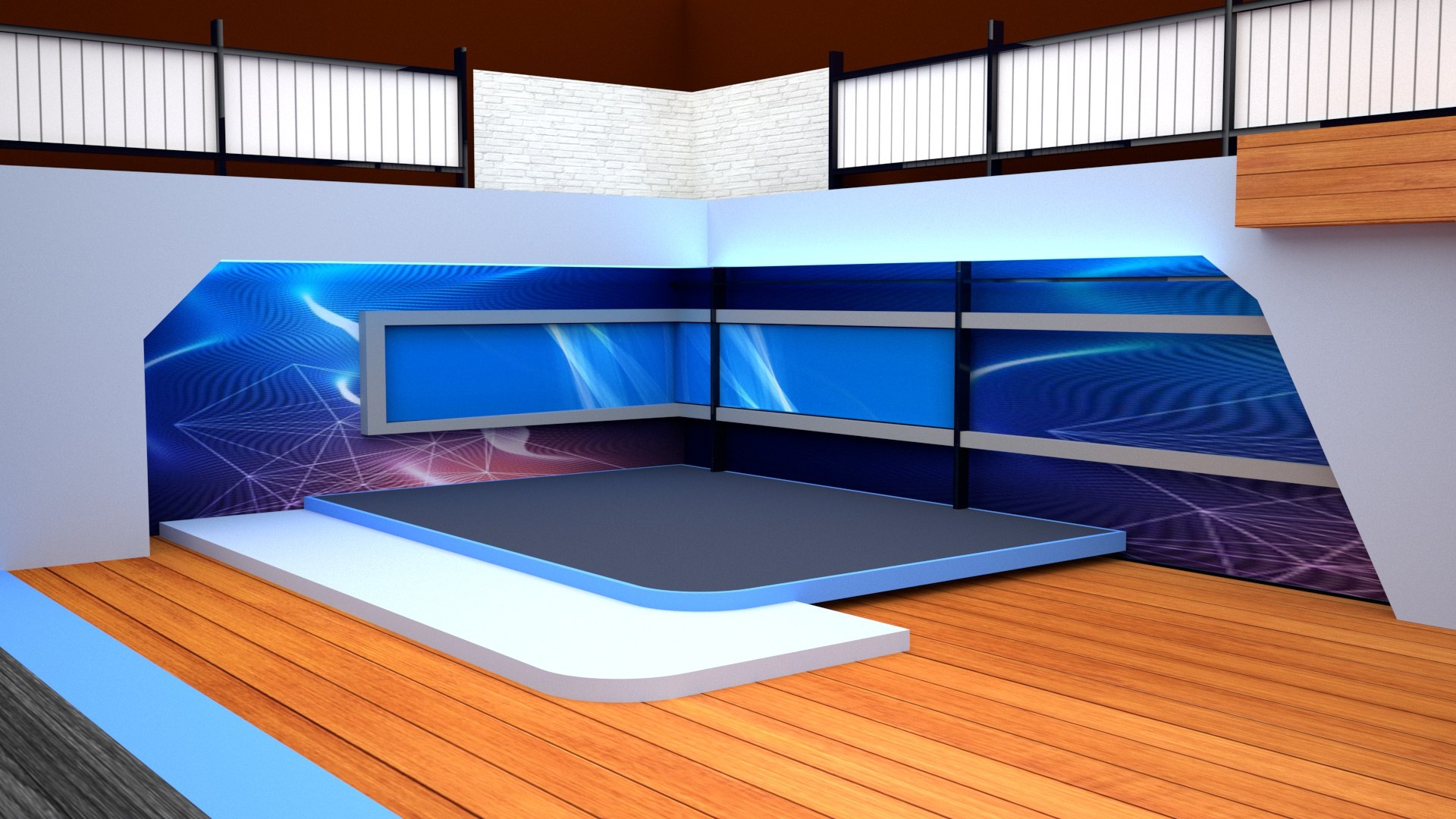 Virtual Studio Set 3D Model - TurboSquid 1737912