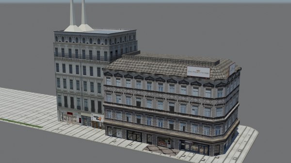 3d model building