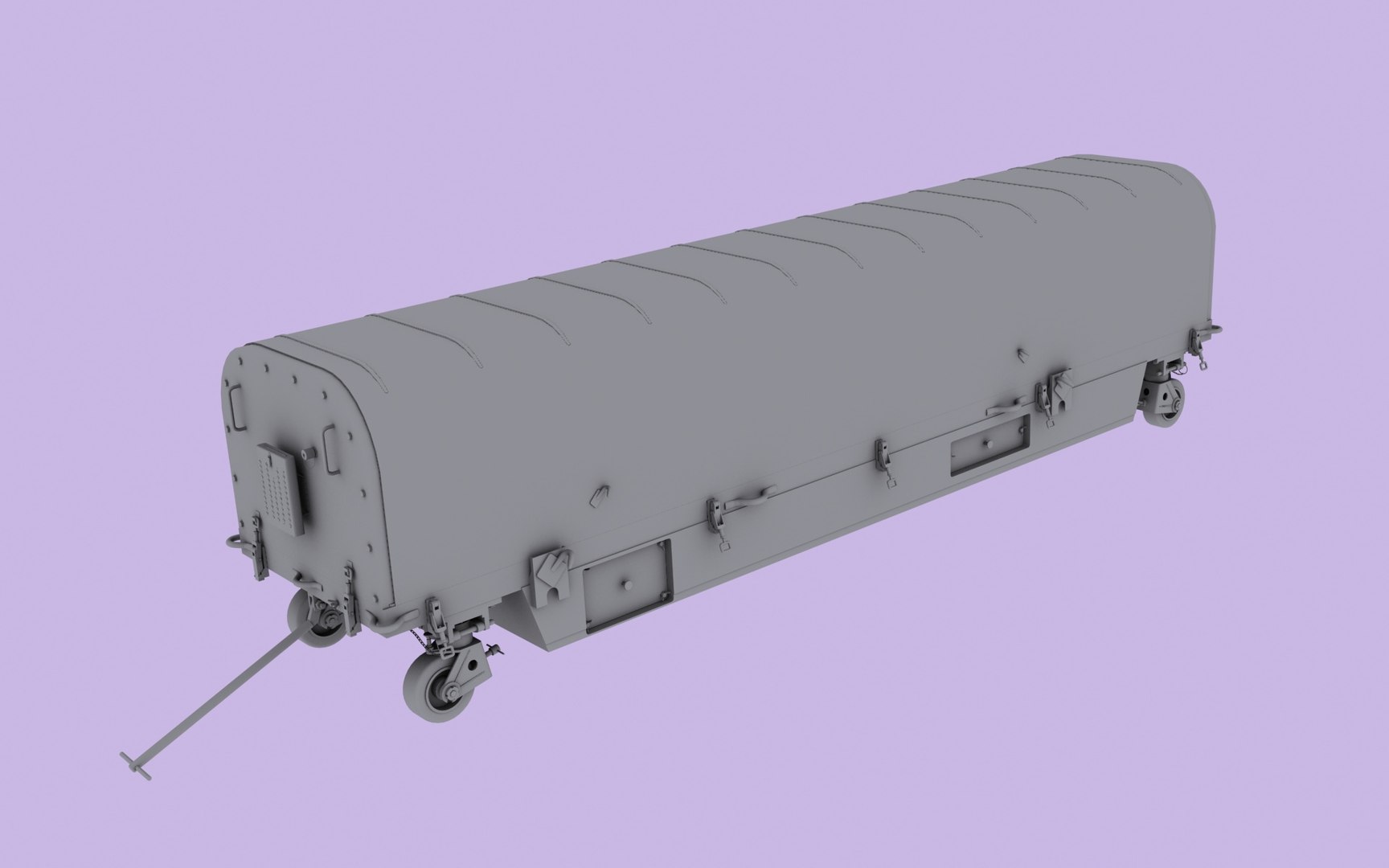 Rn-28 Russian Tactical Nuclear Bomb 3d Model