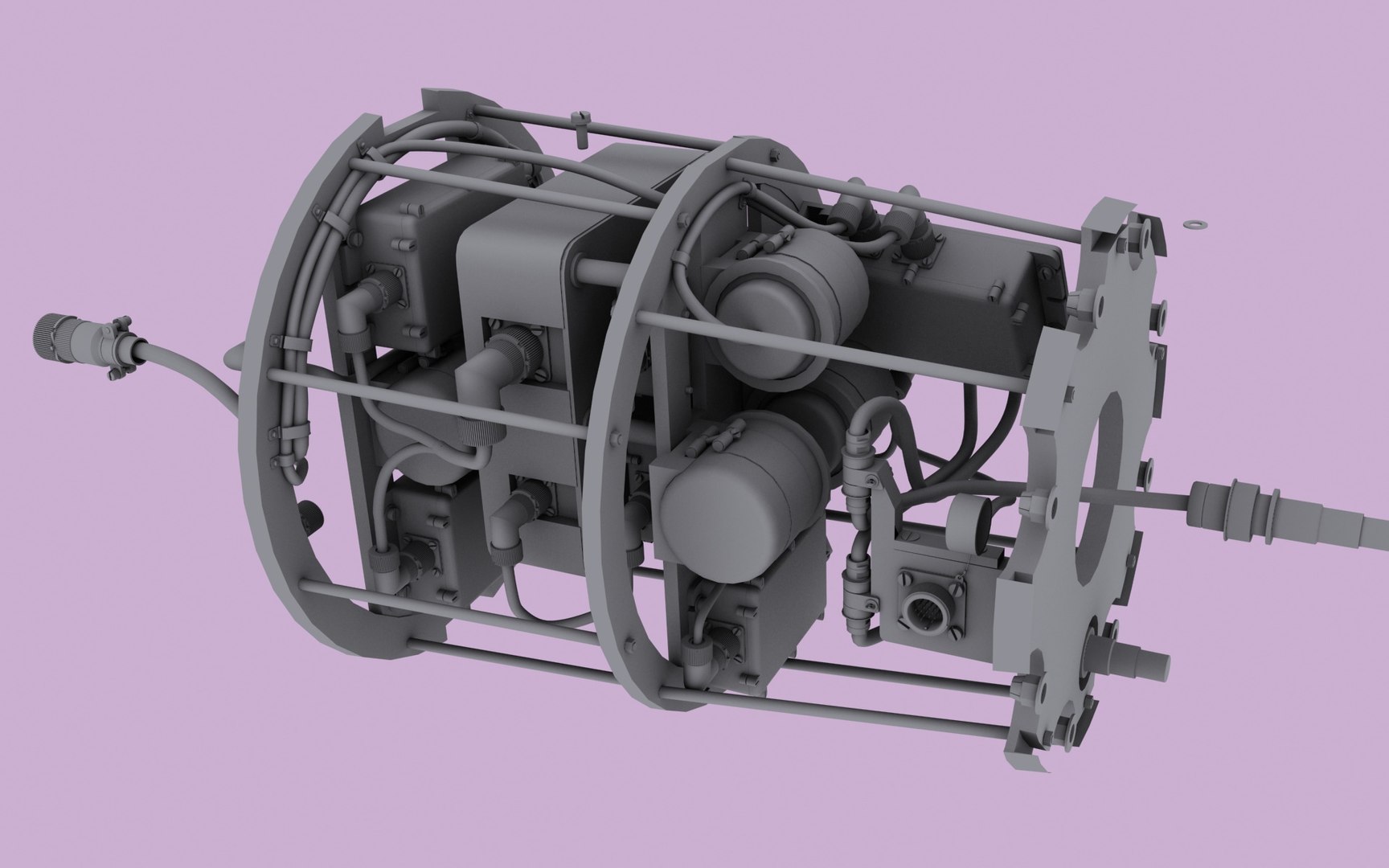 Rn-28 Russian Tactical Nuclear Bomb 3d Model