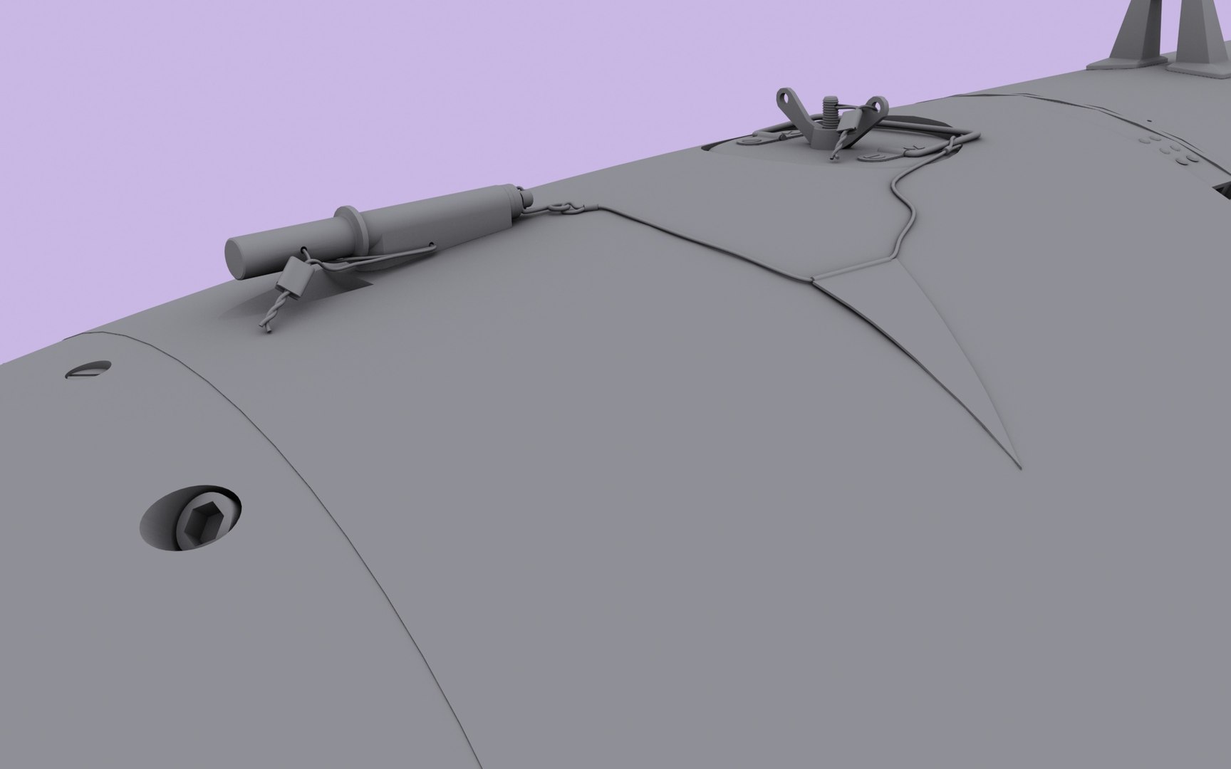 Rn-28 Russian Tactical Nuclear Bomb 3d Model