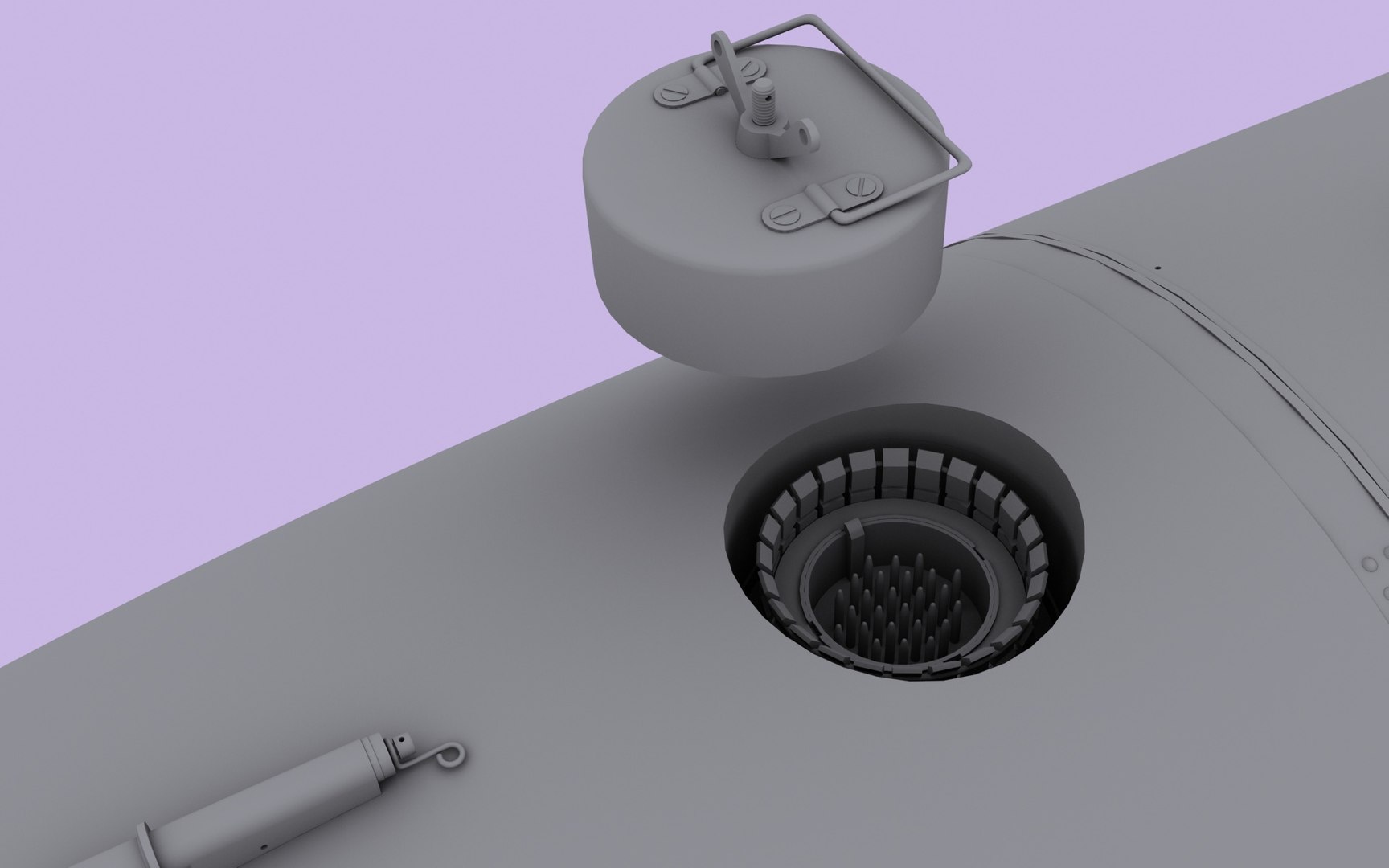 Rn-28 Russian Tactical Nuclear Bomb 3d Model