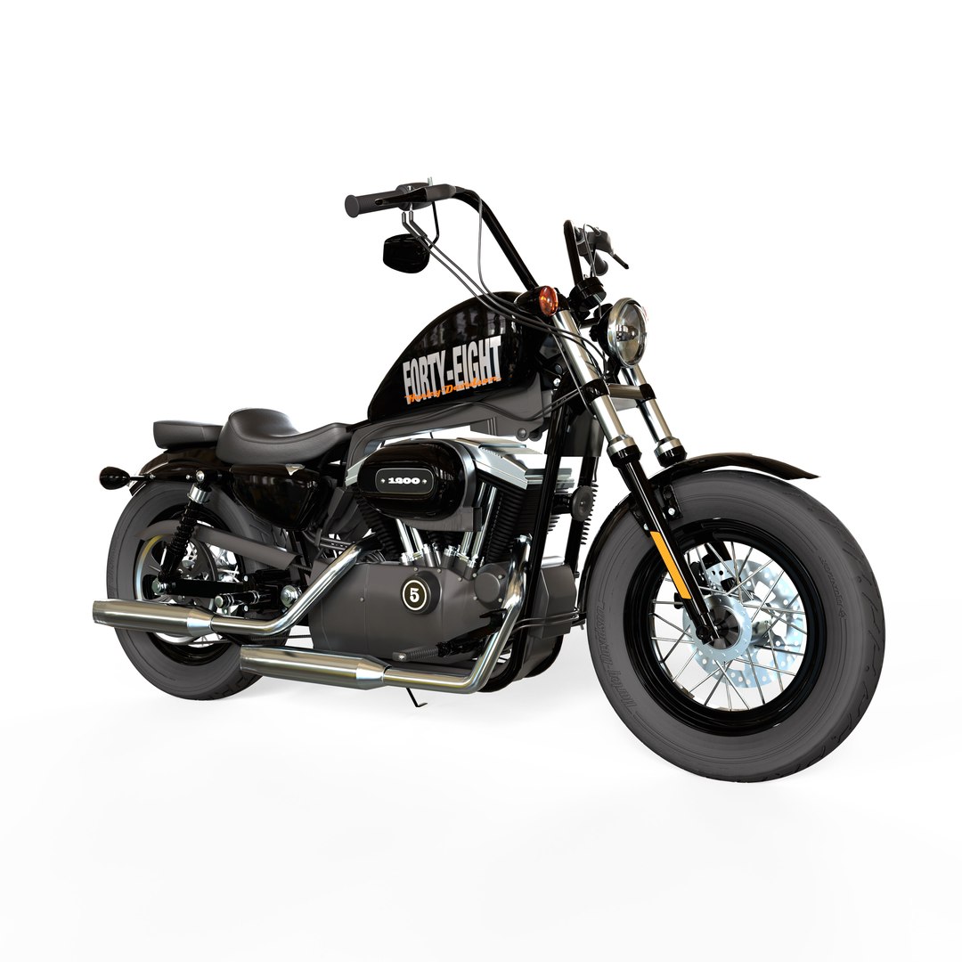 Harley Davidson Forty Eight Model - TurboSquid 2201759