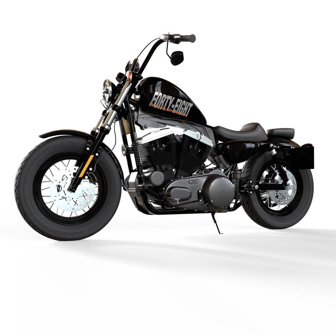 Harley Davidson Forty Eight Model - TurboSquid 2201759